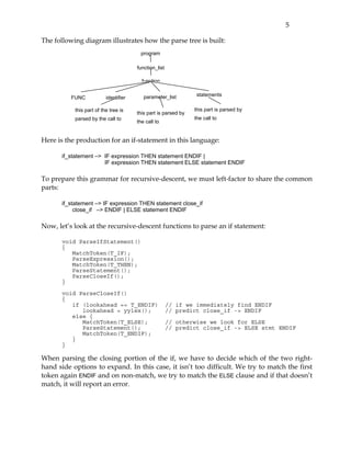 07 top-down-parsing | PDF