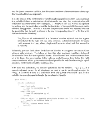 07 top-down-parsing | PDF
