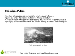 Transverse pulses | ODP