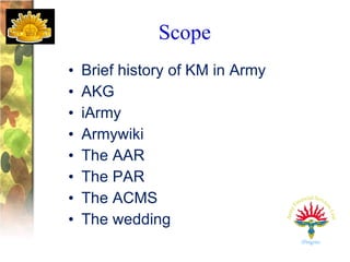 Using IS to promote KM | PPT