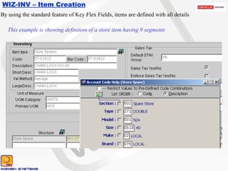 Wizmen Inventory Features | PPT