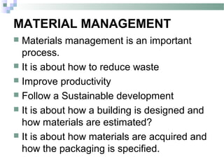 070 material management | PPT