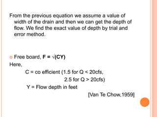 Analysis and design of an efficient drainage system in Chittagong city ...