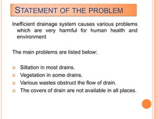 Analysis and design of an efficient drainage system in Chittagong city ...