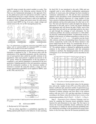 A Uniform Implementation Scheme for Evolutionary Optimization Algorithms and the experimental ...
