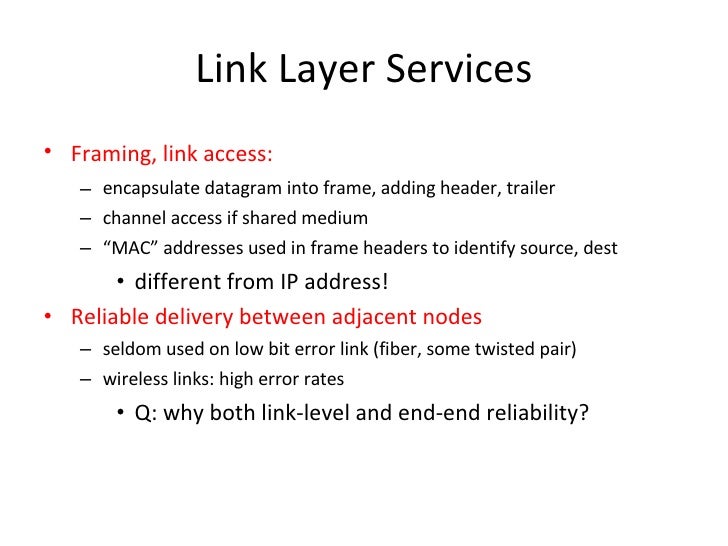 Introduction to the OSI 7 layer model and Data Link Layer
