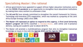 sustainable development and AU 2063 goal | PPT