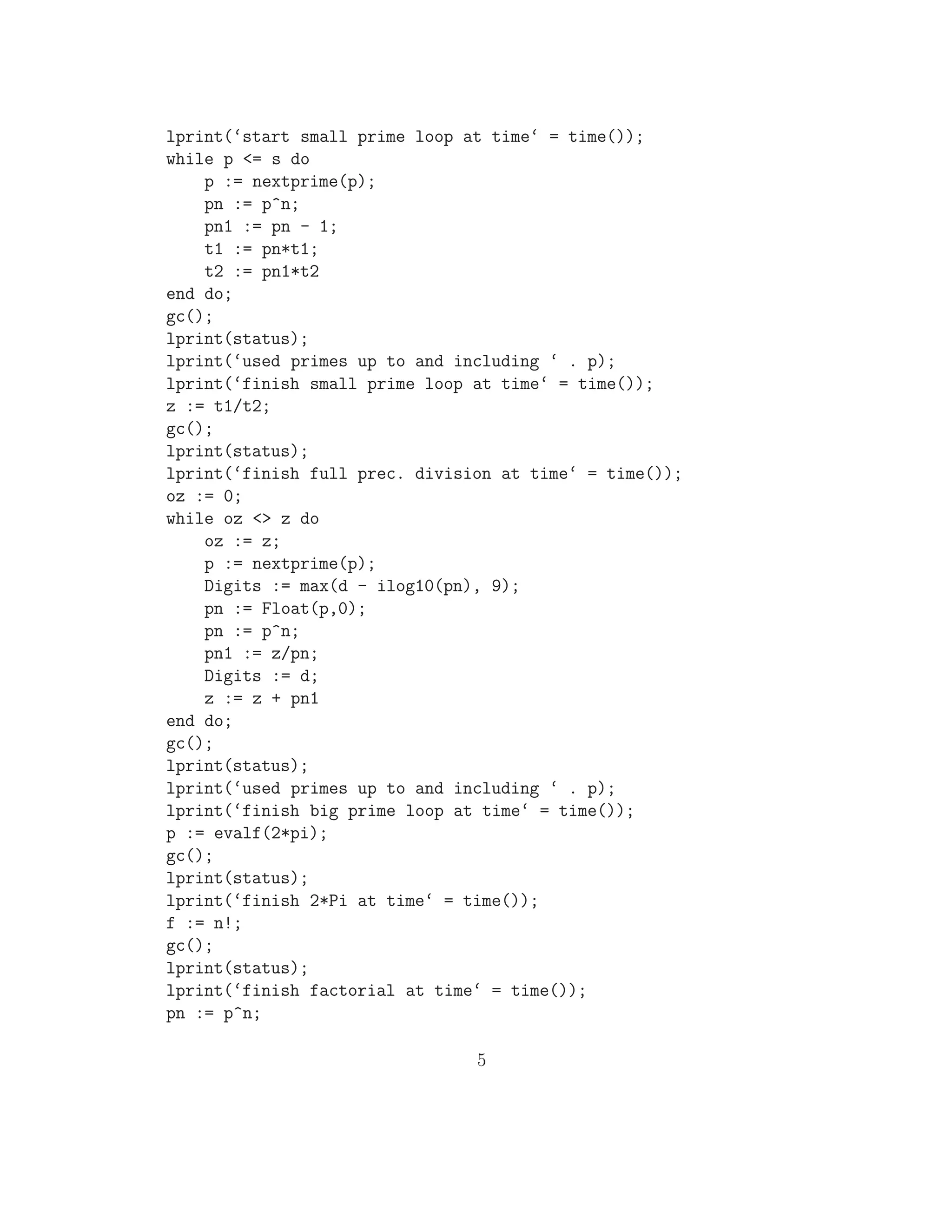 An Efficient Algorithm For The Computation Of Bernoulli Numbers Pdf