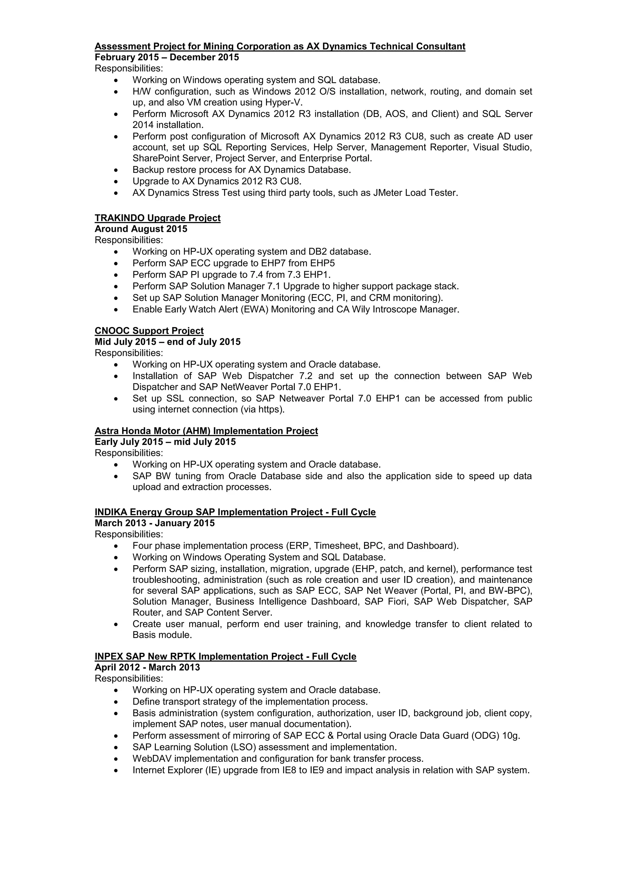 Curriculum Vitae - Kenneth | PDF