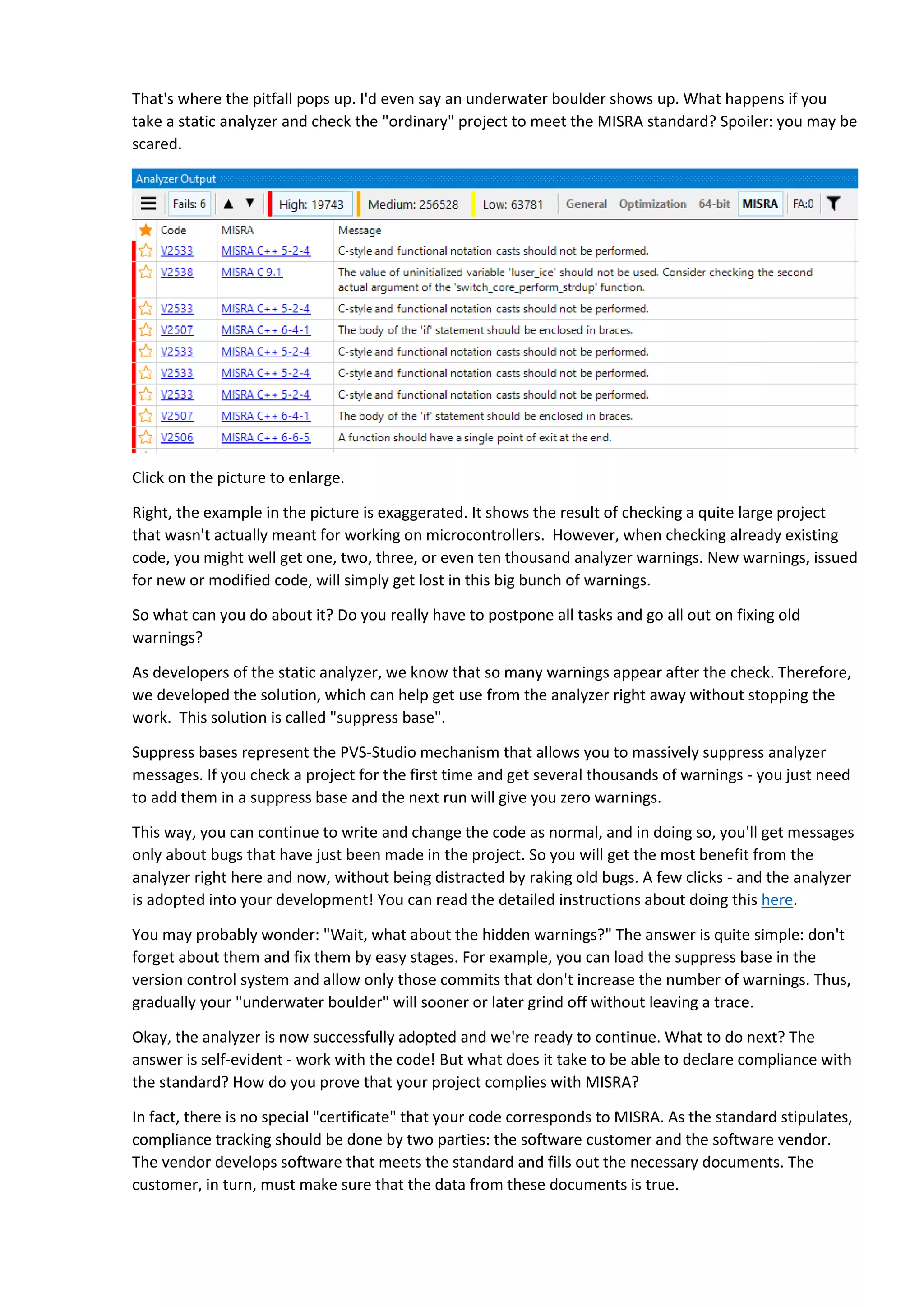 What Is MISRA and how to Cook It | PDF | Programming Languages | Computing