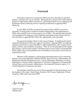 7 Steps to Performance-based Contracting | PDF