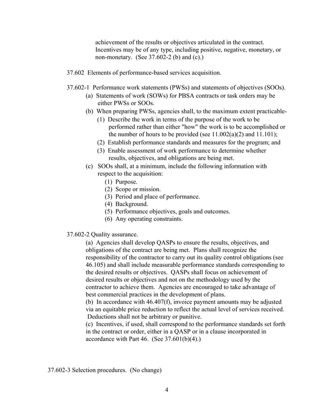 7 Steps to Performance-based Contracting | PDF