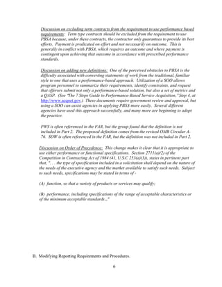 7 Steps to Performance-based Contracting | PDF