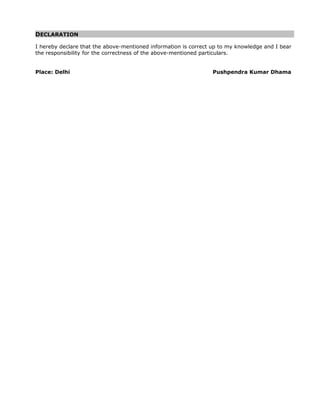 Pushpendra_Dhama_CV | DOC