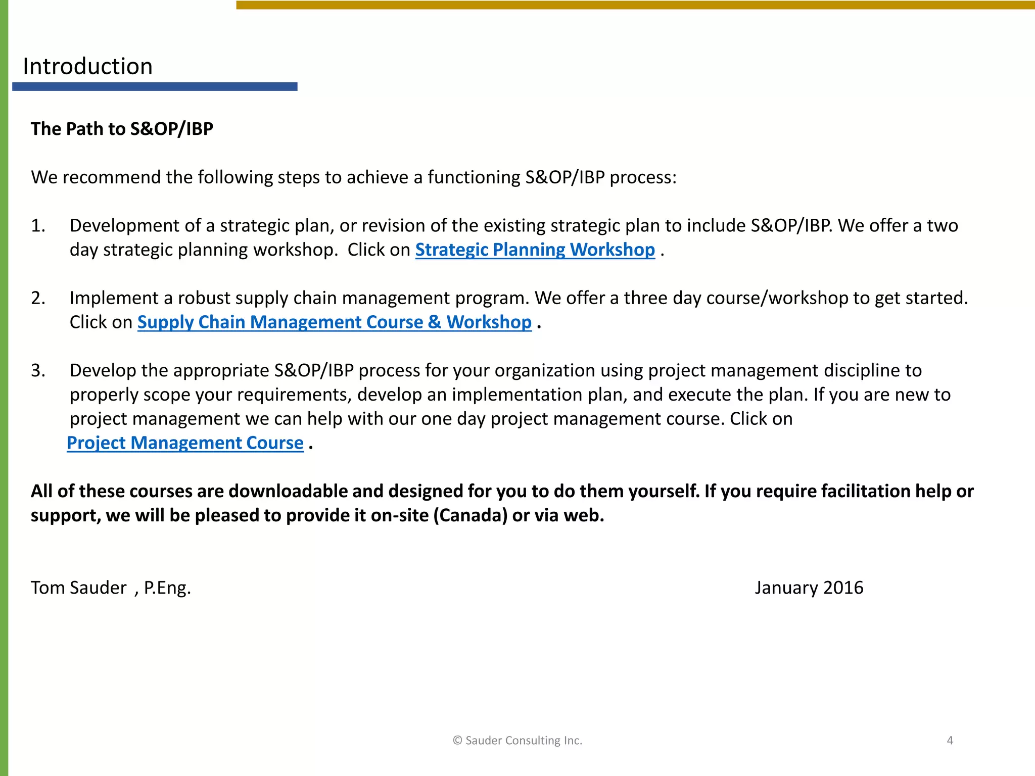 S&OP_IBP_Principles | PDF