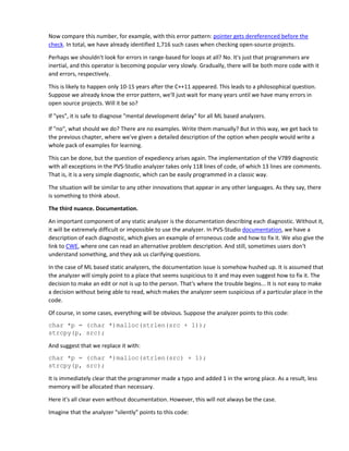 Machine Learning in Static Analysis of Program Source Code | PDF