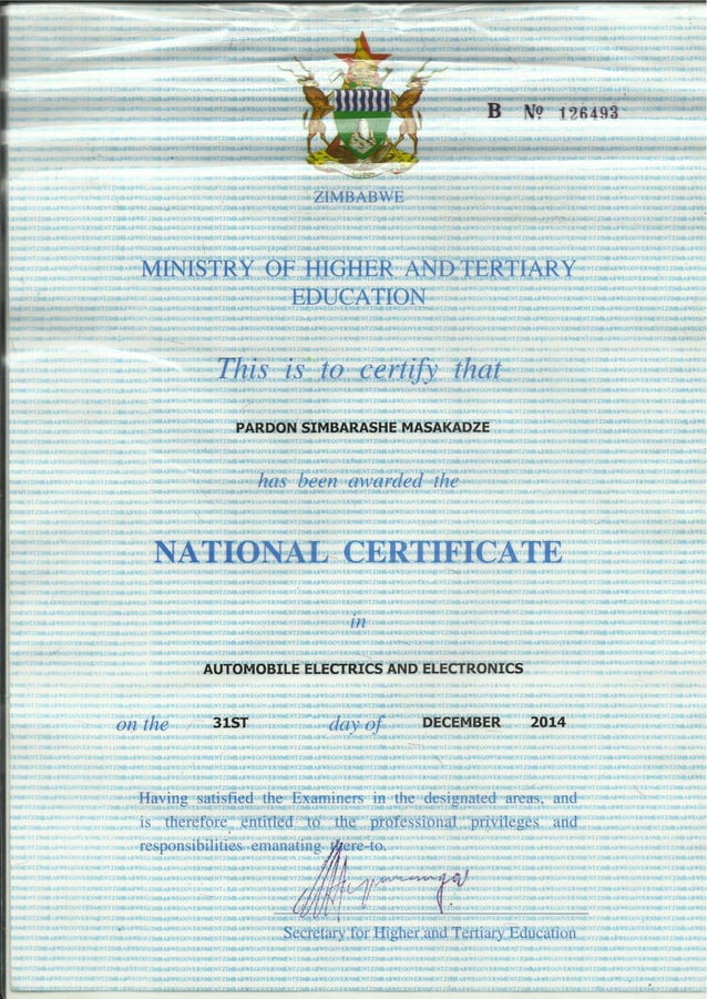 certificate | PDF