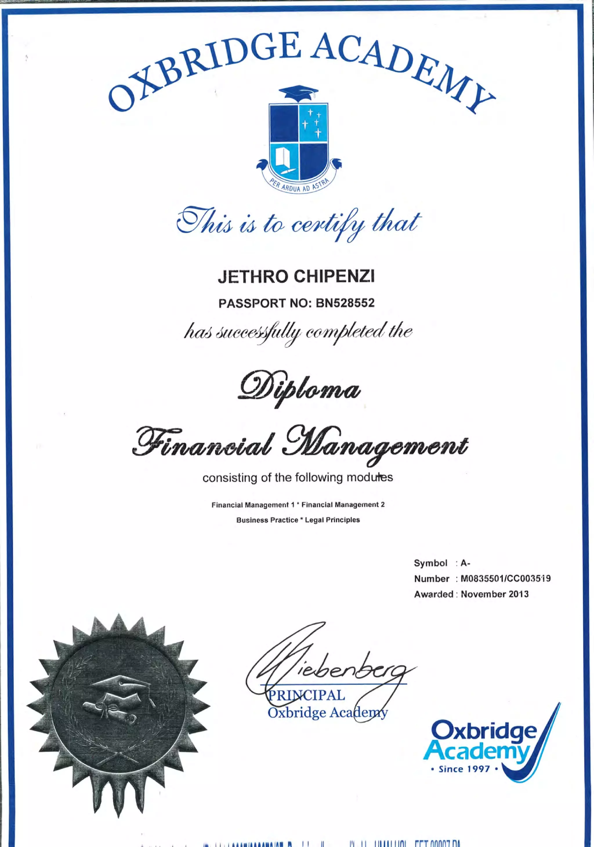 Certificate(Small)_2 | PDF