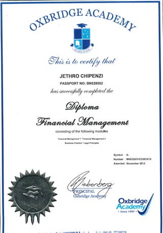 Certificate(Small)_2 | PDF