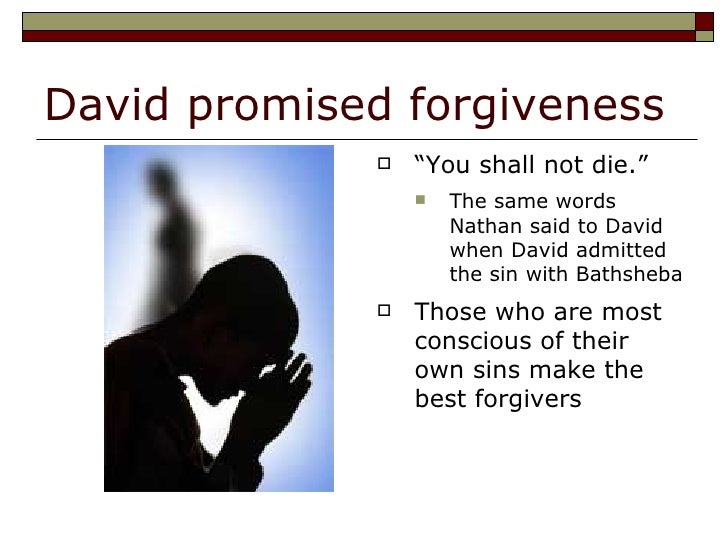 070812 David (Un)Forgiven 2 Samuel 16 Dale Wells