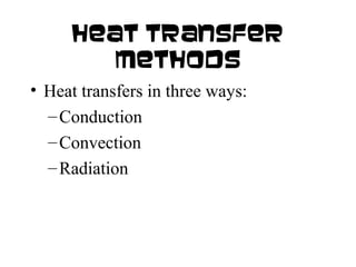 0708 conduction convection_radiation | PPT
