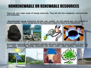 EARTH'S ENERGY SOURCES | PPT