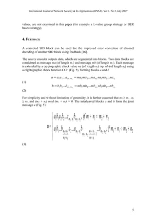 ITERATIVE METHOD FOR IMPROVEMENT OF CODING AND DECRYPTION | PDF
