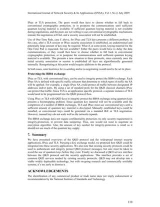 Quantum Key Distribution (QKD) and Commodity Security Protocols ...
