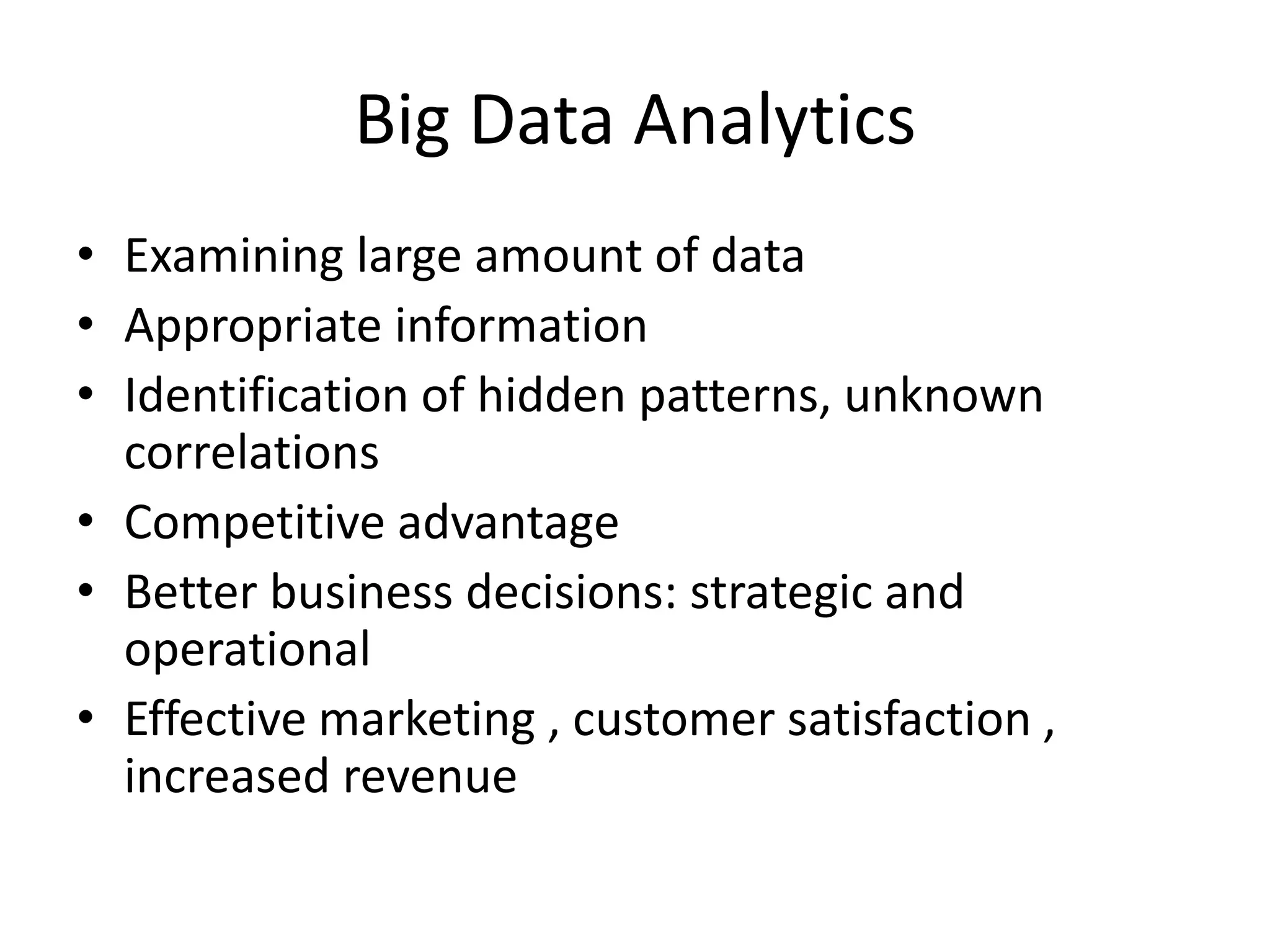 BIg Data Overview | PPT