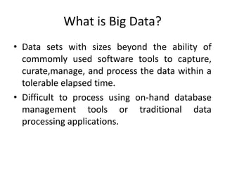 BIg Data Overview | PPT