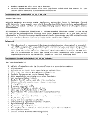 Resume - subhajit deb | DOC