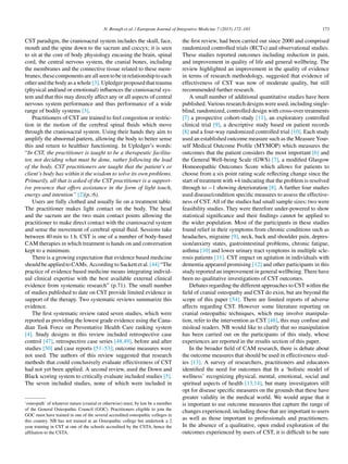 Brough et al perspectives on the effects and mechanisms of CST a ...