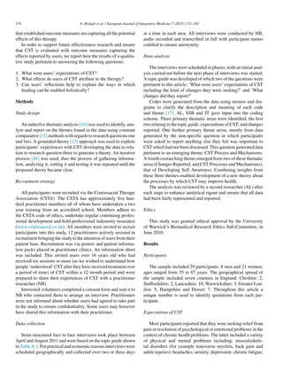 Brough et al perspectives on the effects and mechanisms of CST a ...