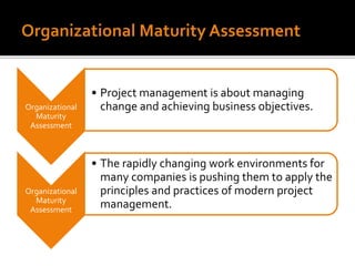 071 Maturity Assessment | PPTX | Civil Engineering Industry | Industries