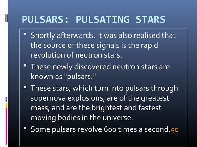 071 the stars-pulsars-pulsating stars | PPT