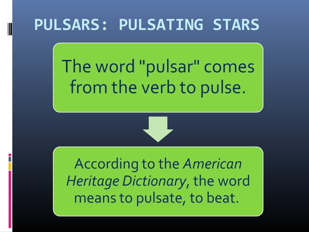 071 the stars-pulsars-pulsating stars | PPT