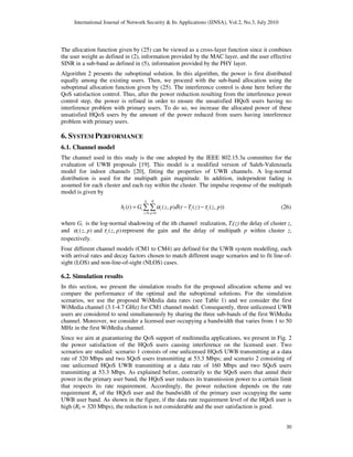 CROSS-LAYER RESOURCE ALLOCATION SCHEME UNDER HETEROGENEOUS CONSTRAINTS FOR NEXT GENERATION HIGH ...