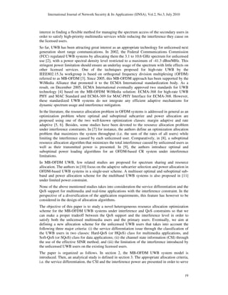 CROSS-LAYER RESOURCE ALLOCATION SCHEME UNDER HETEROGENEOUS CONSTRAINTS FOR NEXT GENERATION HIGH ...