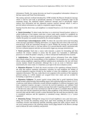 DESIGN AND IMPLEMENTATION OF A TRUST-AWARE ROUTING PROTOCOL FOR LARGE ...