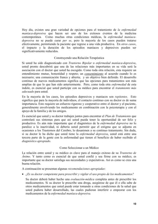 Guia Para Pacientes Bipolares y Sus Familiares | PDF