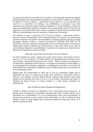 Guia Para Pacientes Bipolares y Sus Familiares | PDF
