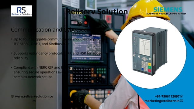 Siemens Siprotec 5 7UT85: The Future of Transformer Differential ...