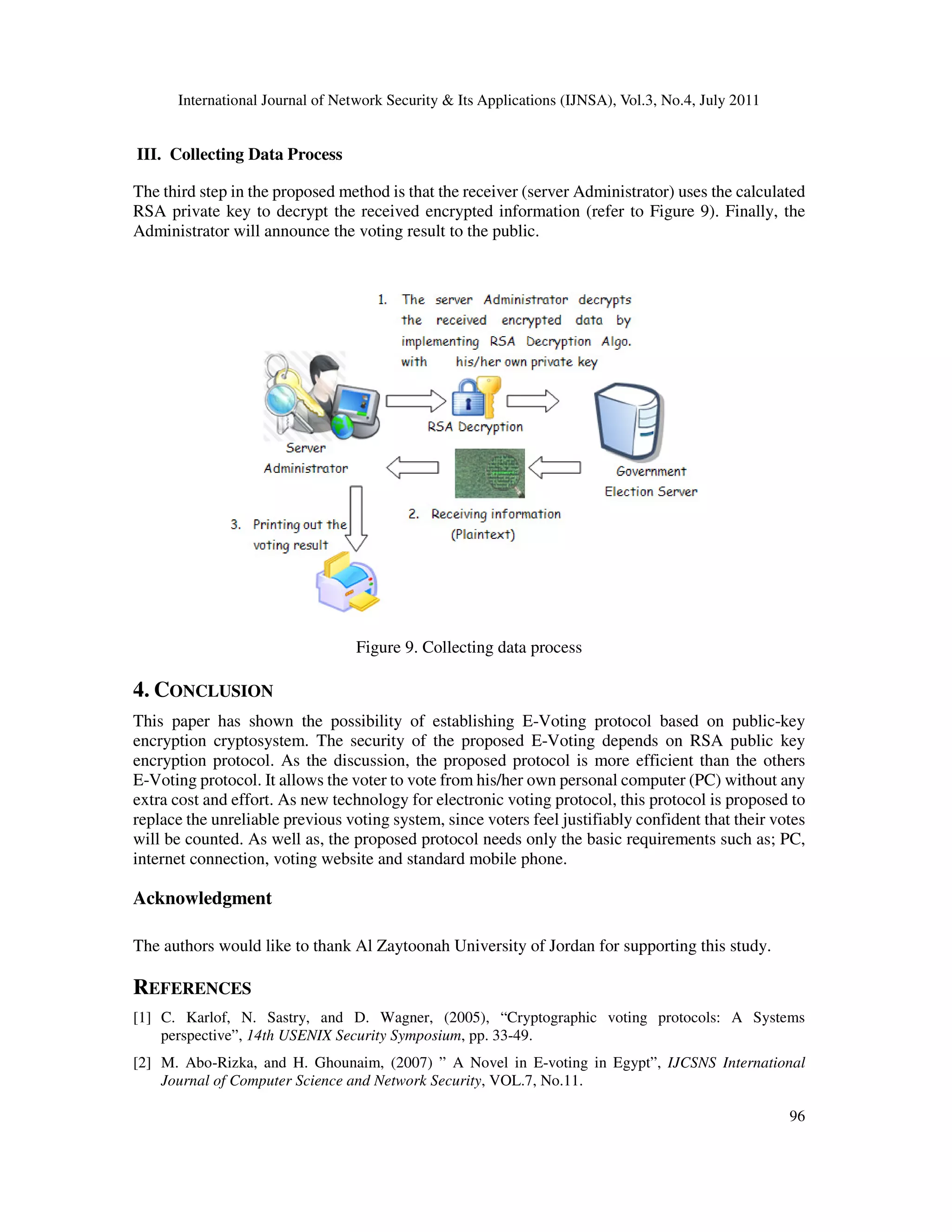 E-VOTING PROTOCOL BASED ON PUBLIC-KEY CRYPTOGRAPHY | PDF