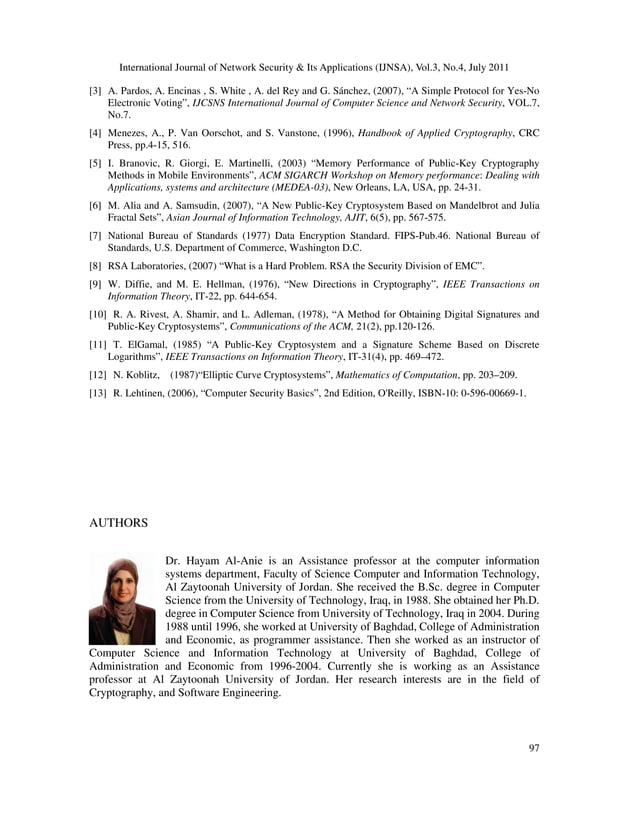 E-VOTING PROTOCOL BASED ON PUBLIC-KEY CRYPTOGRAPHY | PDF | Information ...