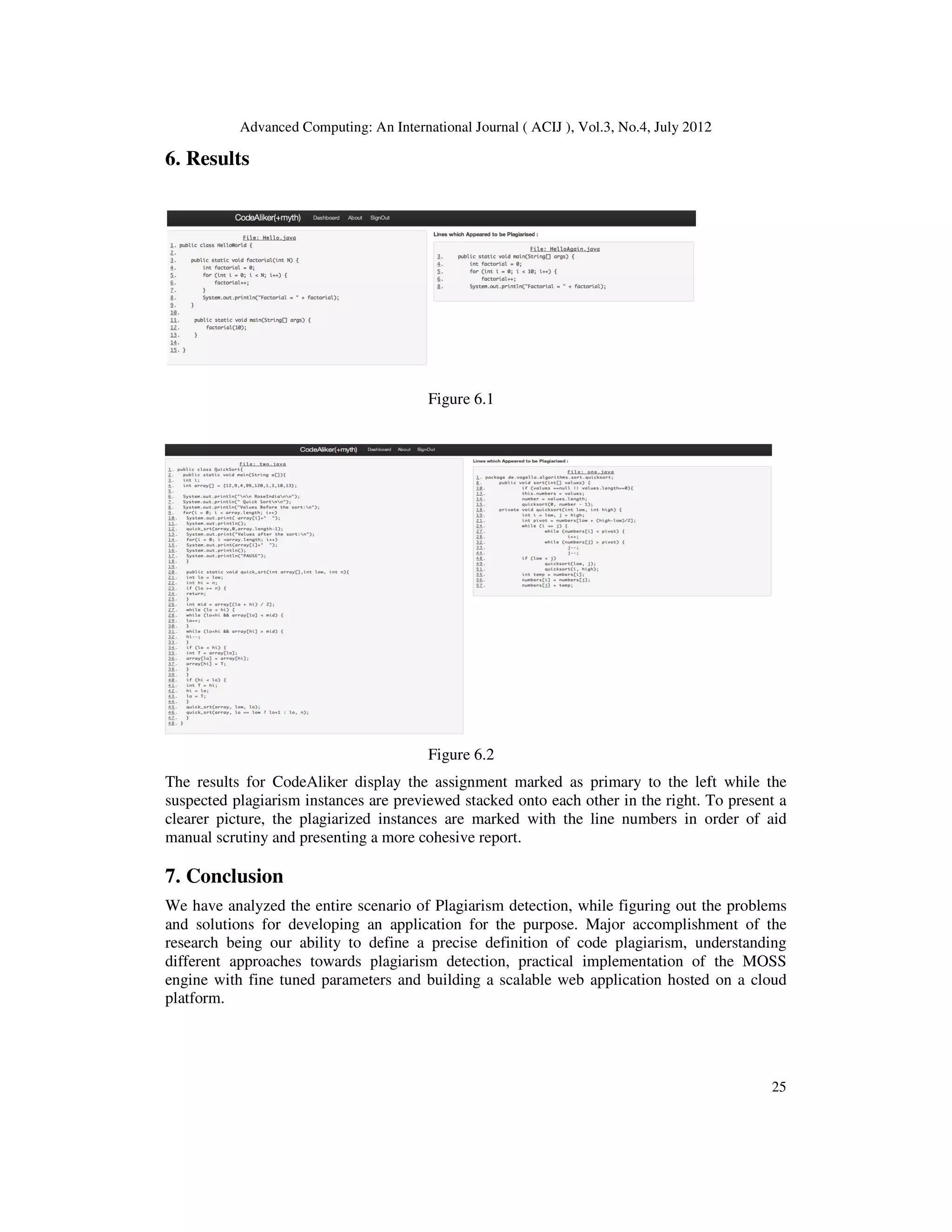 ‘CodeAliker’ - Plagiarism Detection on the Cloud | PDF | Programming Languages | Computing
