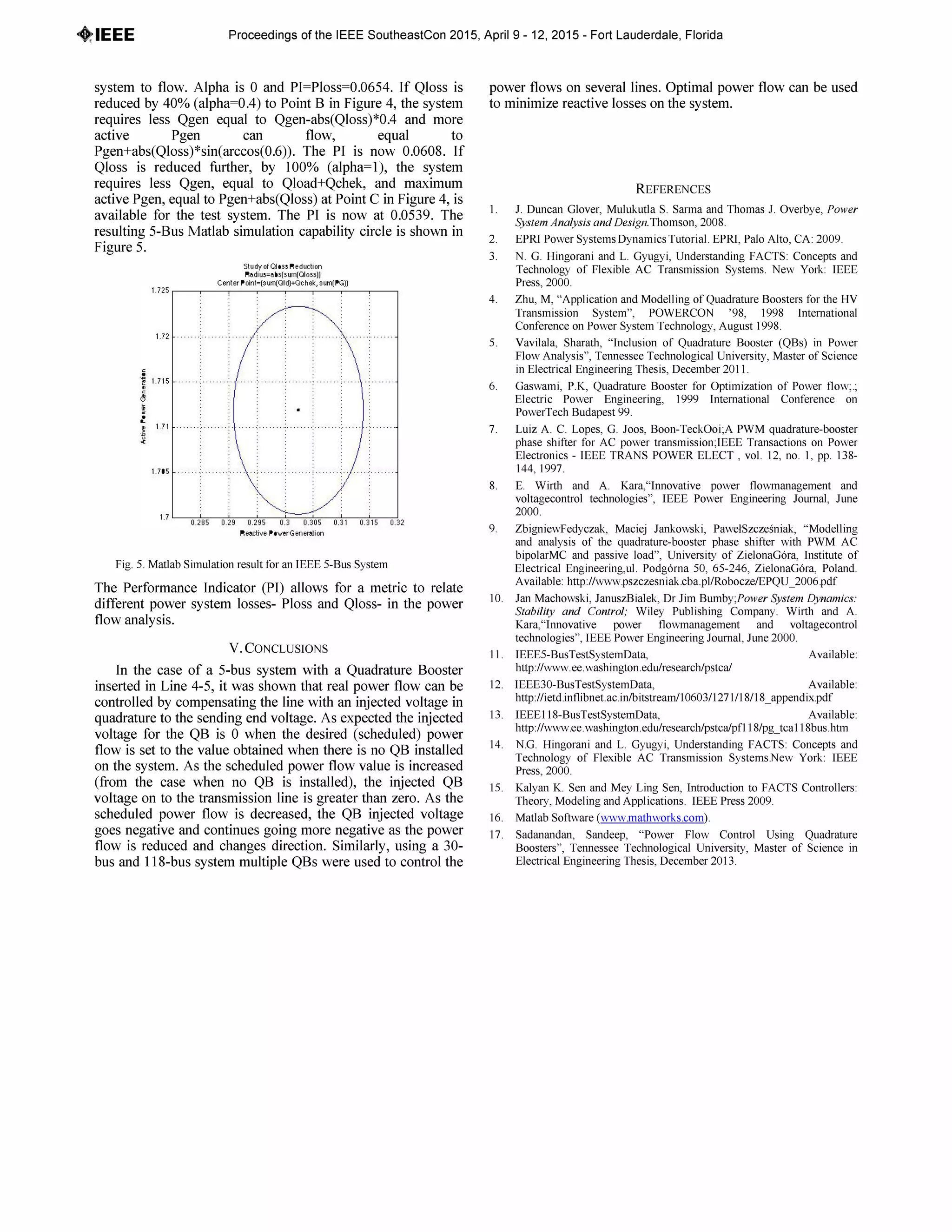 Power Flow Control using Quadrature Boosters | PDF
