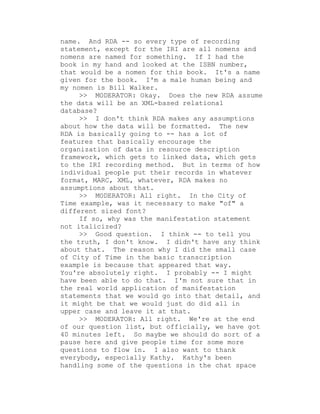 Special Topics: Recording Methods and Transcription Guidelines ...