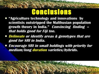0715 Preliminary Evaluation of SRI in Fiji for Enhancing Rice ...
