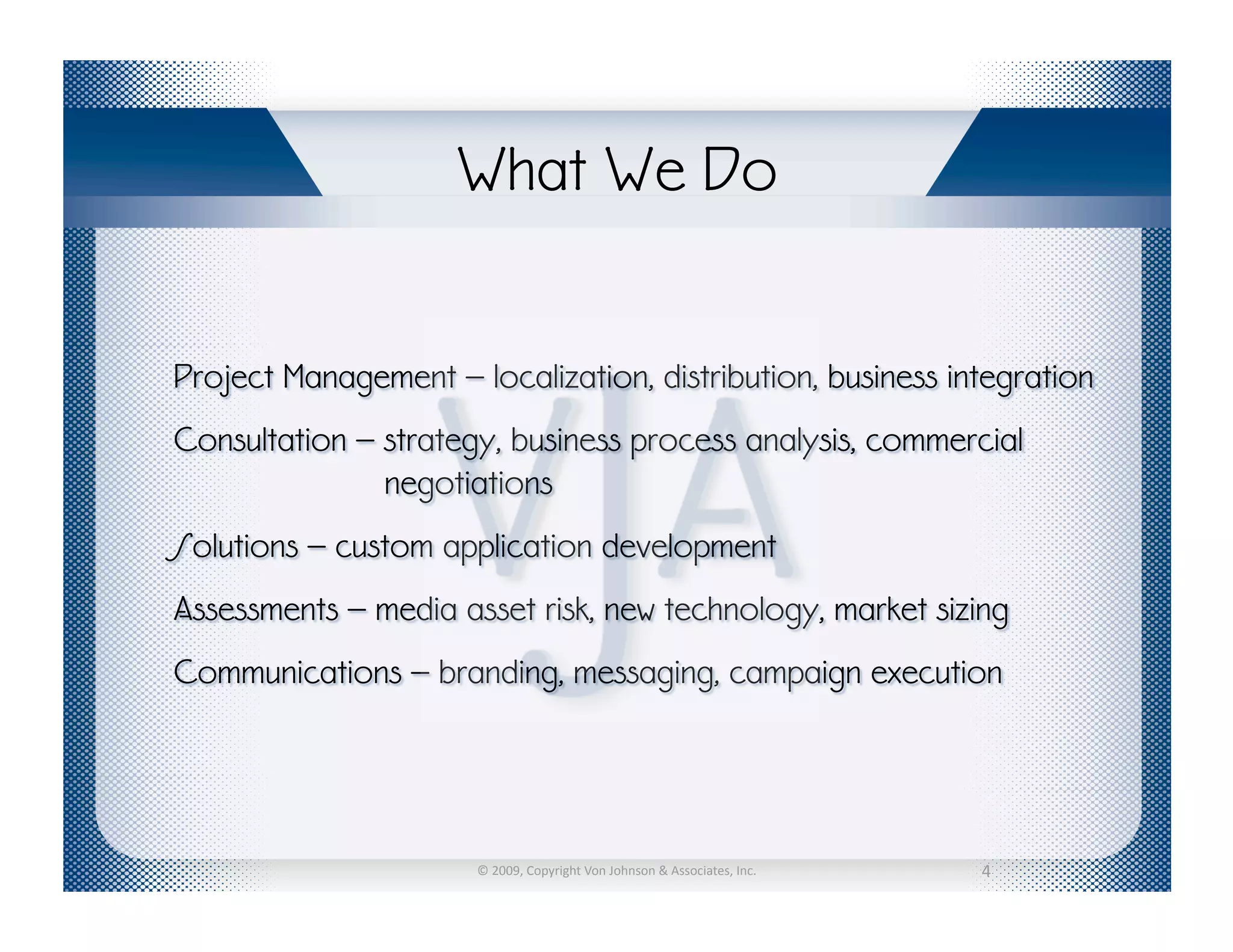 VJA Presentation | PDF