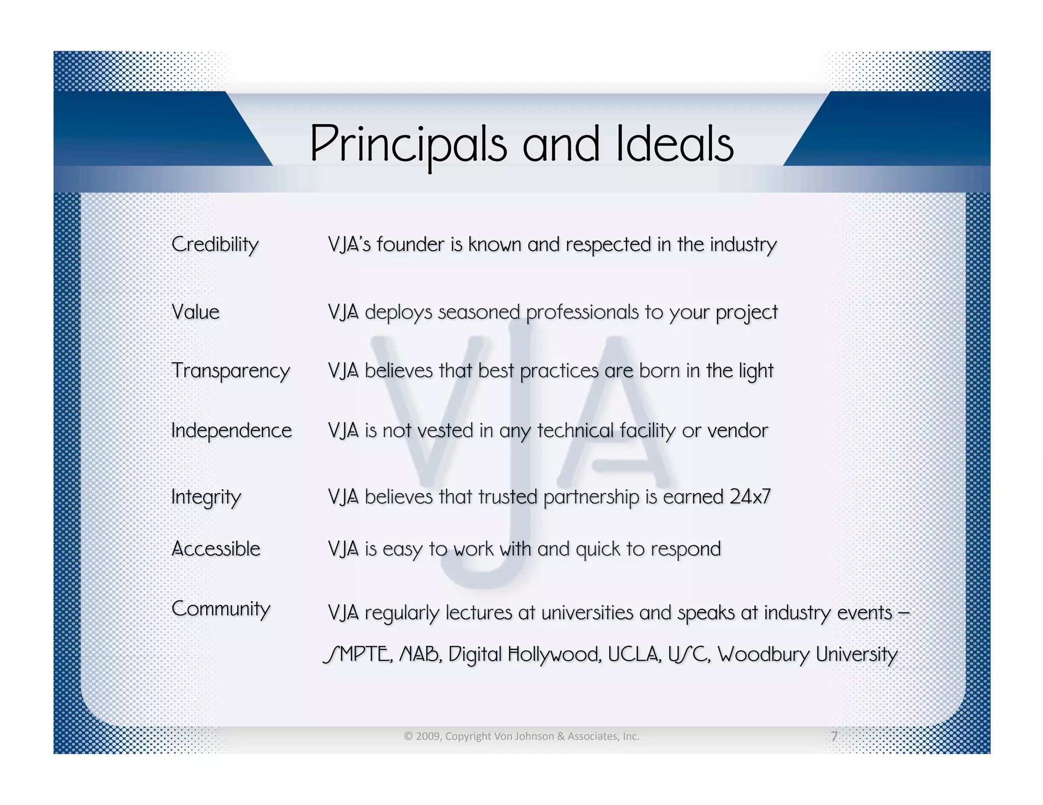 VJA Presentation | PDF